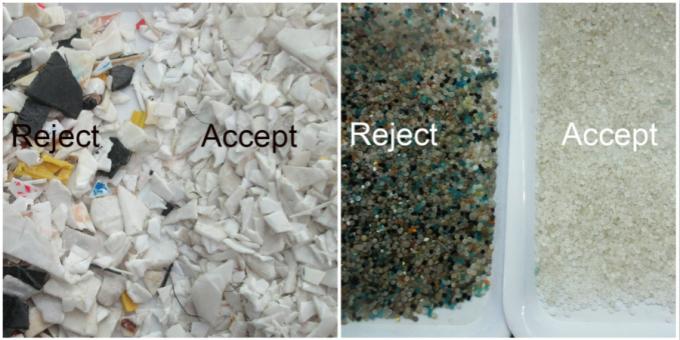 Automatic Plastic Colour Sorting Machine With High Pixel Image Sensor