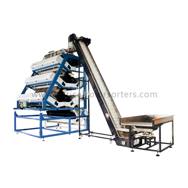Automated Tea Color Sorter Machine Self Design High Frequency Ejectors