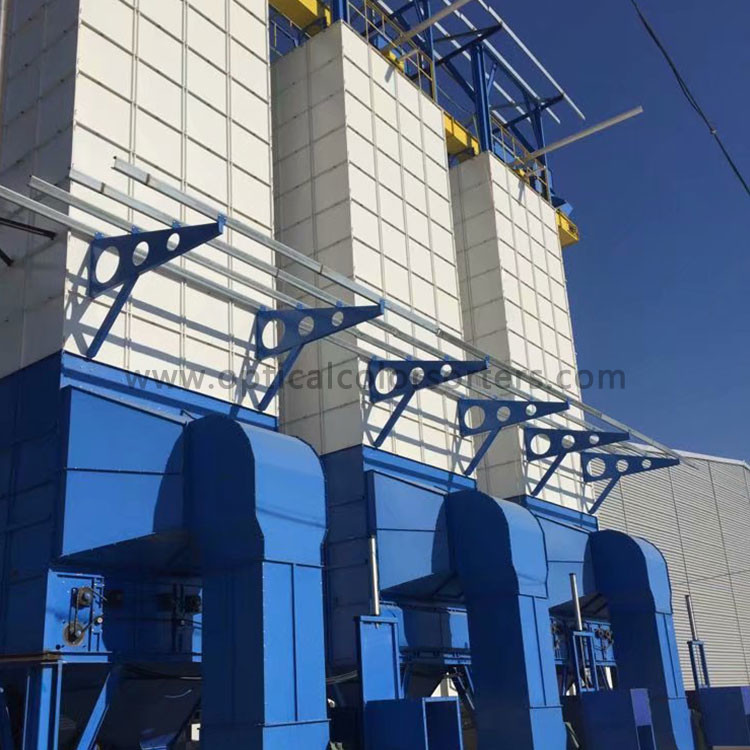 Continuous Flow Maize Corn Rice Grain Dryer Machine